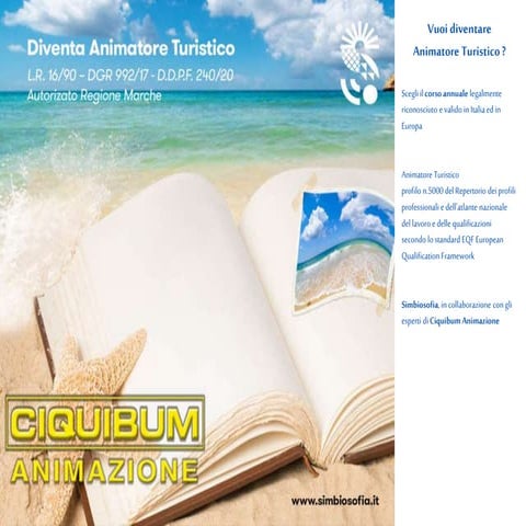 Animatore Turistico - Corso di qualificazione professionale | PPT