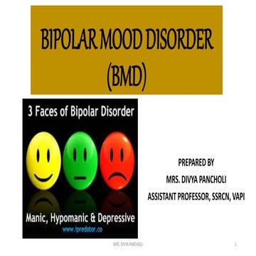 Bipolar Mood Disorder | PPT