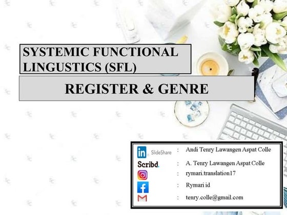 Presentation of tagmemic grammar | PPT