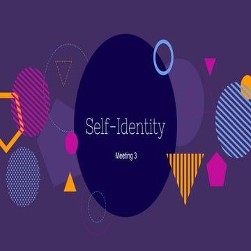 Self identity | PPTX