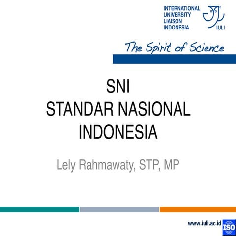 SNI | PPT