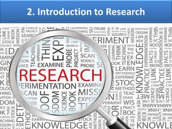 Types of research | PPT