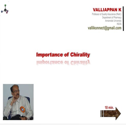 Importance of Chirality | PDF
