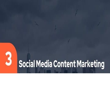 Social Media Content Marketing | PPTX | Social Networking | Internet