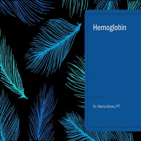 3 Hemoglobin Pptx