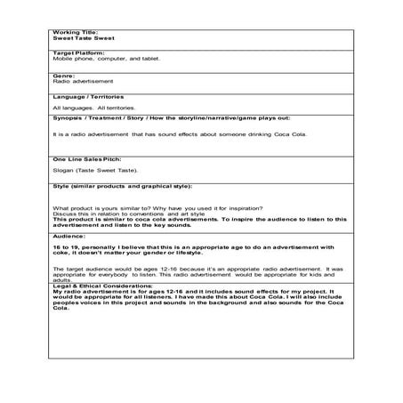 3. formal proposal radio advertisement | PDF