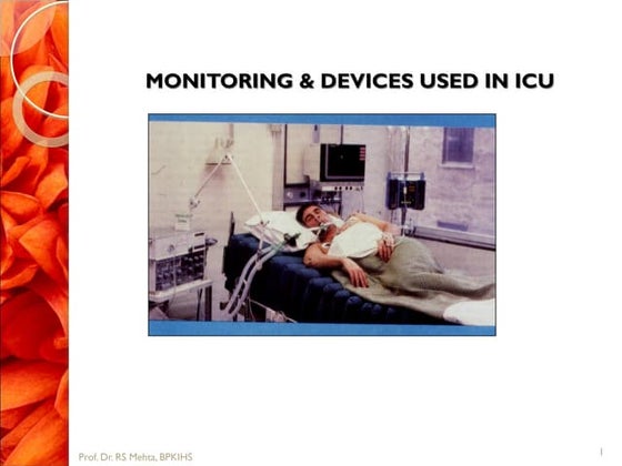 Patient monitoring system | PPTX