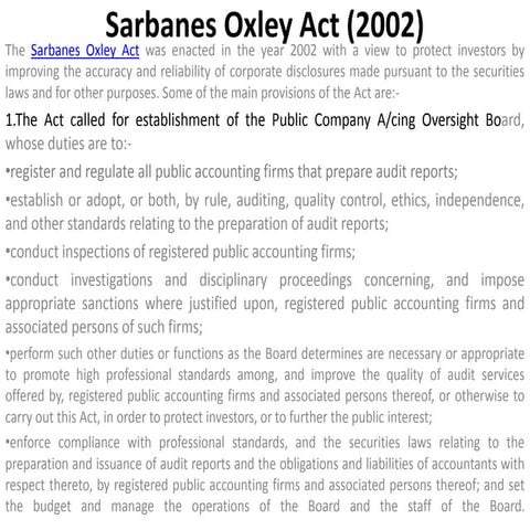 Sarbanes Oxley Act (2002).pptx