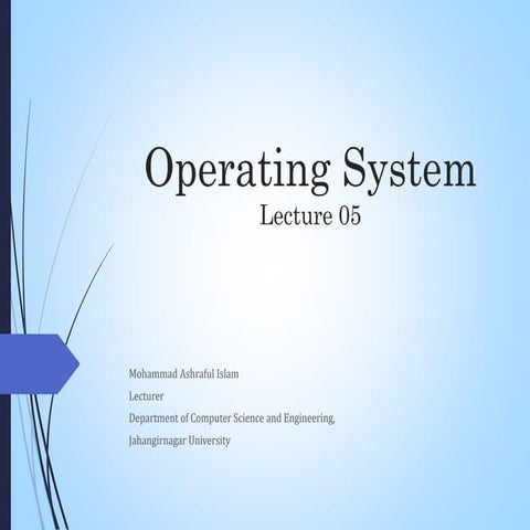 Process Scheduling Algorithms Pdf