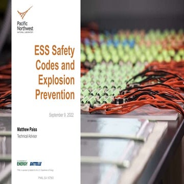 Safety Codes and Explos | PPTX