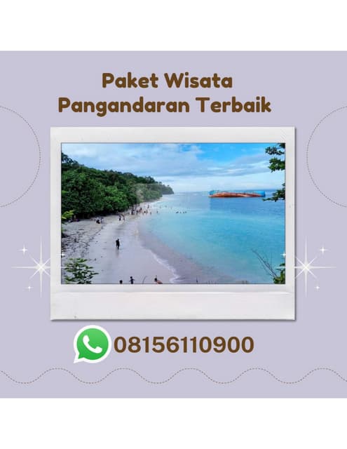 Paket Wisata Pangandaran | PDF