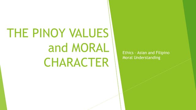 Filipino core values | PPT