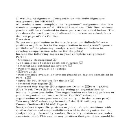 3. Writing Assignment Compensation Portfolio Signature Assignment.docx
