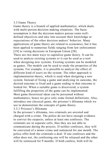 Game Theory Economics | PDF