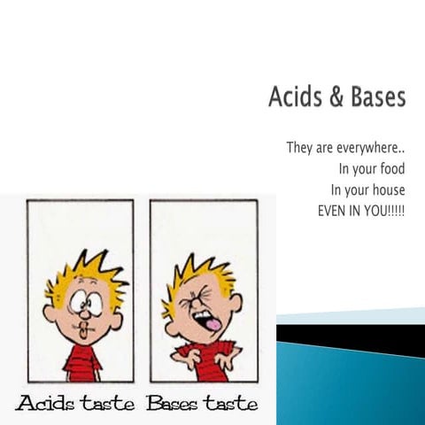 Acids And Bases Cartoon