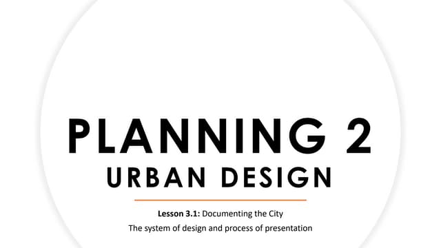 Planning and Urban Design Standards | PDF
