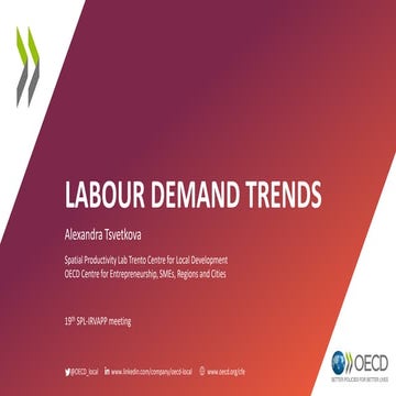 Labour demand trends - Alexandra Tsvetkova | PPT