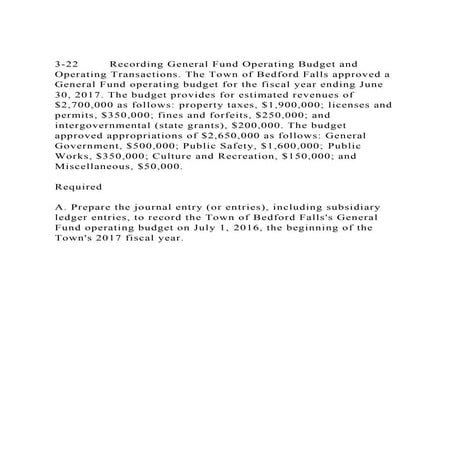 3-22 Recording General Fund Operating Budget and Operating Transa.docx
