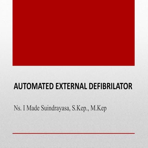 Sop defibrilator and how to use it in general.ppt