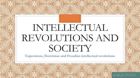 Intellectual Revolution (STS) | PPTX | Biological Sciences | Science