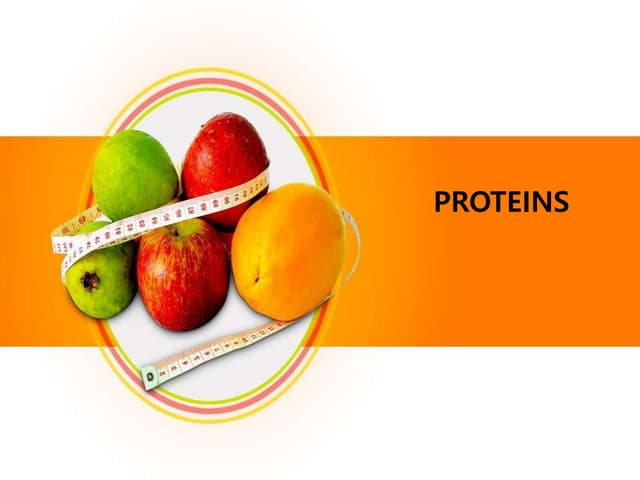 Protein; its functions | PPTX