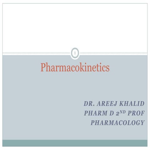 3. Pharmacokinetics - I.ppt