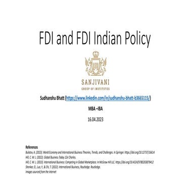 3. IB UNIT 2 - FDI AND INDIA.pptx