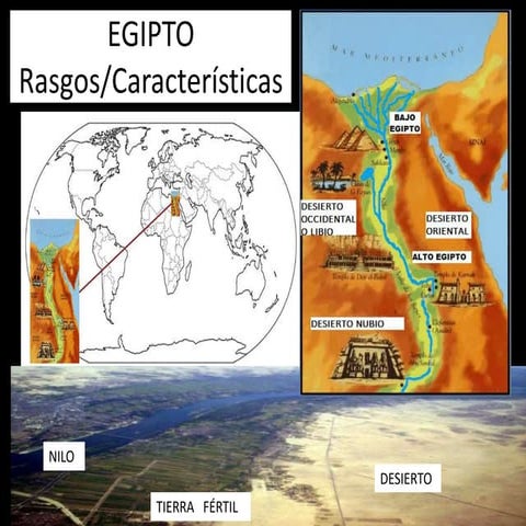 RASGOS BÁSICOS ANTIGUO EGIPTO | PPTX