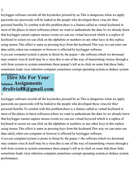 3 Keylogger Software Records All The Keystrokes Pressed By Us This Pdf