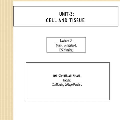 3.Cell _ Tissues.pptx | Free Download