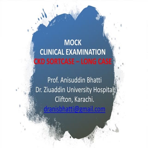 Mock Examination Short CKD to long case.pptx