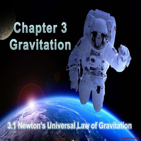 3.1 Newton's Universal Law of Gravitation.pptx
