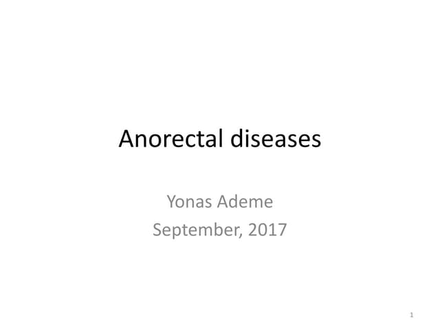 3anorectal Diseasespptx