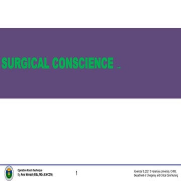 Surgical Conscience and Informed Consent | PDF