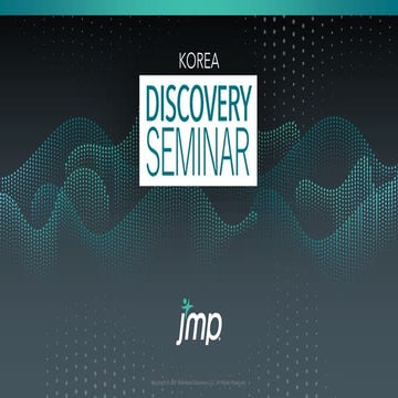 JMP 기능의 확장 및 내재화의 핵심 JMP-Python 소개 | PDF