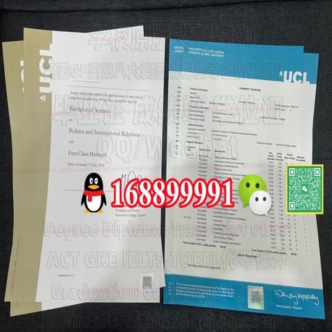 University College London degree offer diploma Transcript | PDF ...