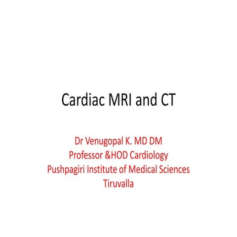 3.4 Cardiac MRI and CT in cardiology for evaluation | PDF