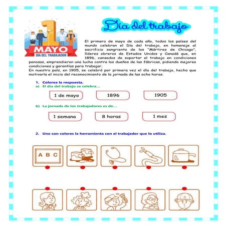 3. Día del trabajo.doc día del trabajo educ | DOC