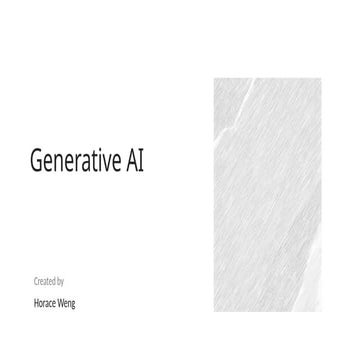 3. Generative AI, the basic of transformr | PPT