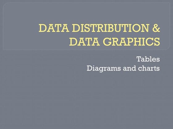 Presentation Of Statistical Data Pptx Databases Computer Software And Applications