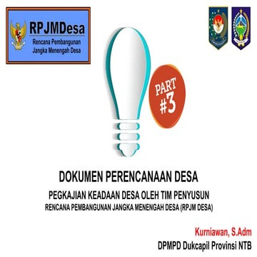 3. Pengkajian Keadaan Desa tentang RPJMDes.pptx