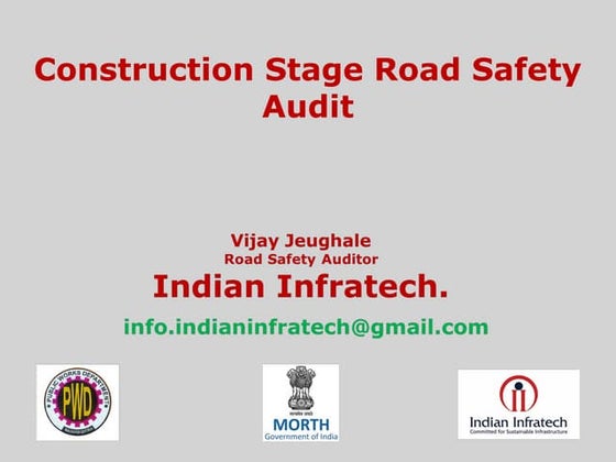 Road Construction Work Zone Safety | PPT