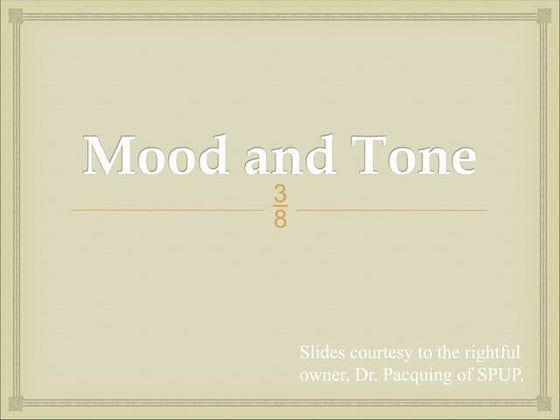 Diction and styles power point presentation | PPTX