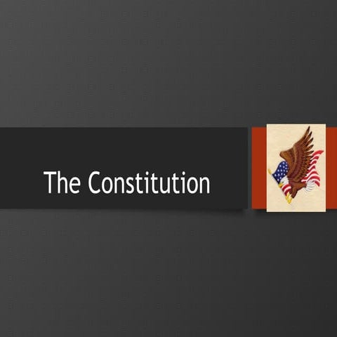 The structure of the constitution 11 | PPTX