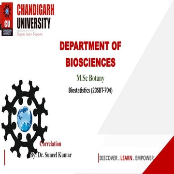 3 2 Correlation Use In Biostatistics Pptx