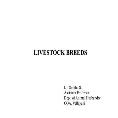 Dairy Cattle Breeds Pdf