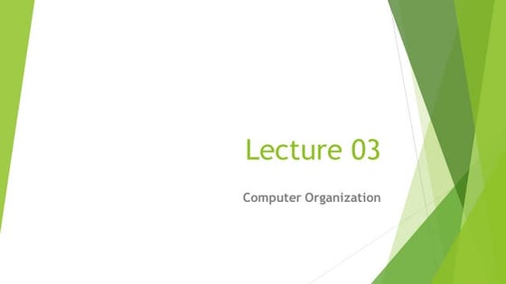 Lecture 3 Computer architecture-cpu.pptx