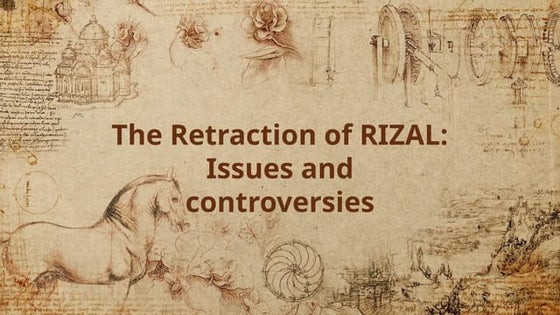case study of Rizal's Retraction | PPTX | Christianity | Religion ...