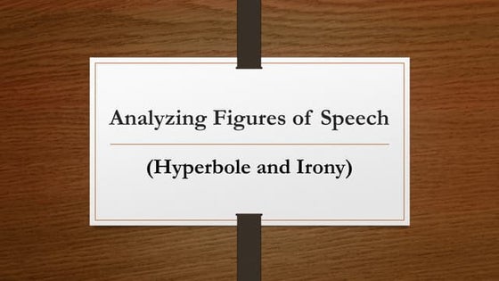 English 6 Quarter 1 Hyperbole and Irony.pptx | Humor and Satire | Pop Culture