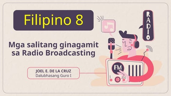 Radio broadcast 2 | PDF
